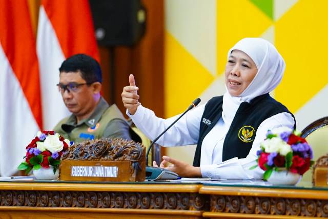 Khofifah Tekankan Pentingnya Mitigasi dan Pemetaan Status Bencana di Tiap Wilayah – Surabaya Today