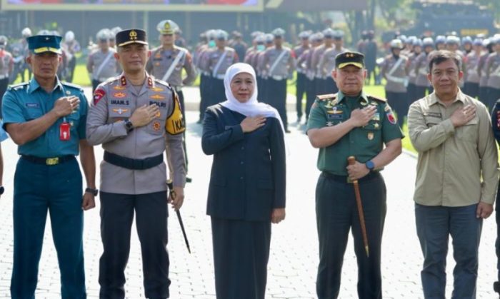 Jelang Nataru, Gelar Pasukan Operasi Lilin Semeru 2023 – Surabaya Today