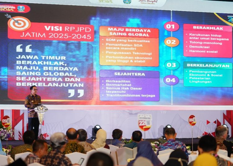 Musrenbang RPJPD 2025-2045 dan RKPD 2025, Pj Gubernur Adhy: Wujudkan Visi Jatim Berakhlak, Maju ...