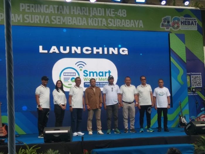 PDAM Surabaya Luncurkan Meter Air Pintar, Pencatatan Meter Otomatis dan ...